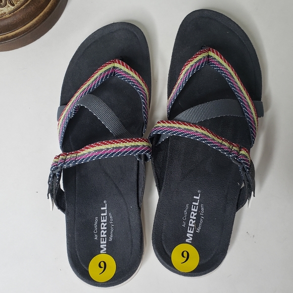 Merrell | Shoes | Nwotb Merrell Turbulance Gray Select Grip Sandel ...